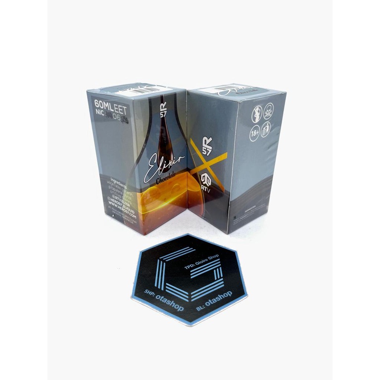 Jual R57 Elixir Chocolate 60ML by Hero57 x RTV Rumah Tua liquid vape ...