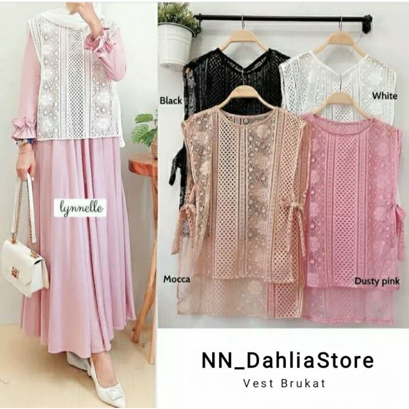 Jual Outer brokat,outer kekinian/outer murah/outer brokat terbaru/outer ...