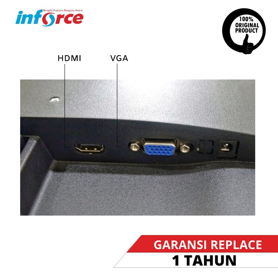 Jual Inforce LED 19.5" Monitor 19 20 19.5 Inch Inci VGA / HDMI | Shopee ...