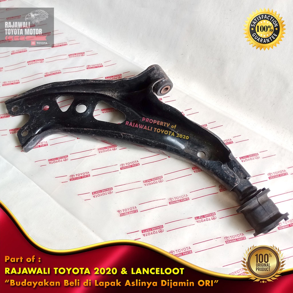 Jual Lower Arm Depan Kanan Bushing Soluna XLI & GLI Original Genuine ...