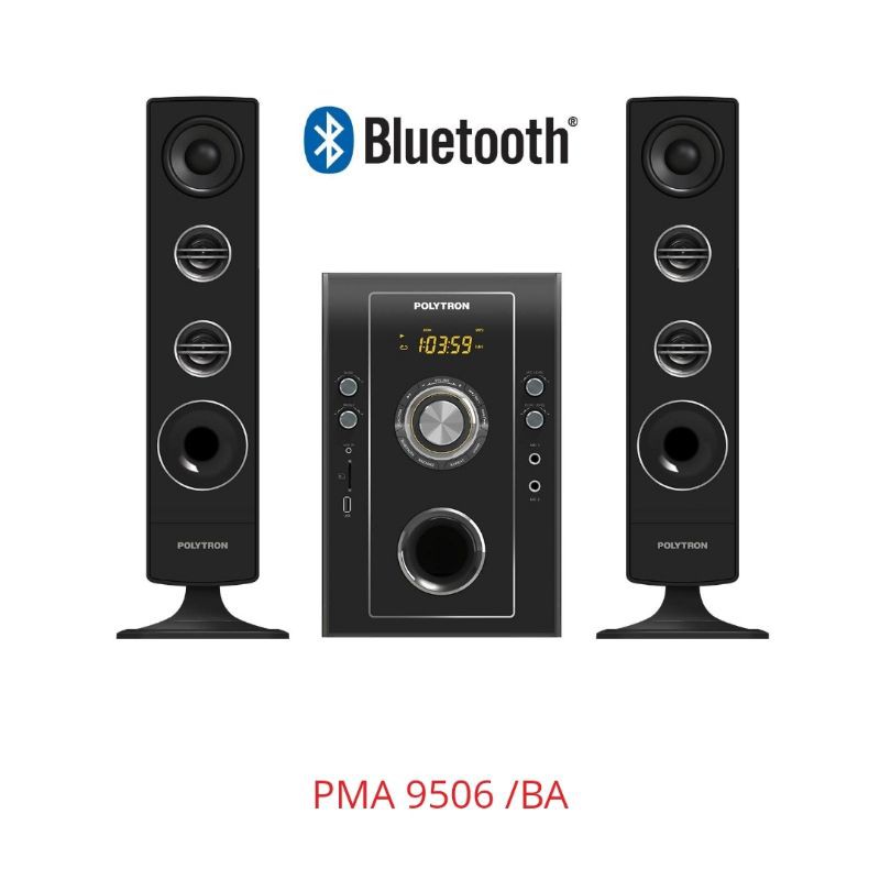 Jual POLYTRON PMA 9526 SPEAKER MULTIMEDIA BLUETOOTH & MIC | Shopee Indonesia