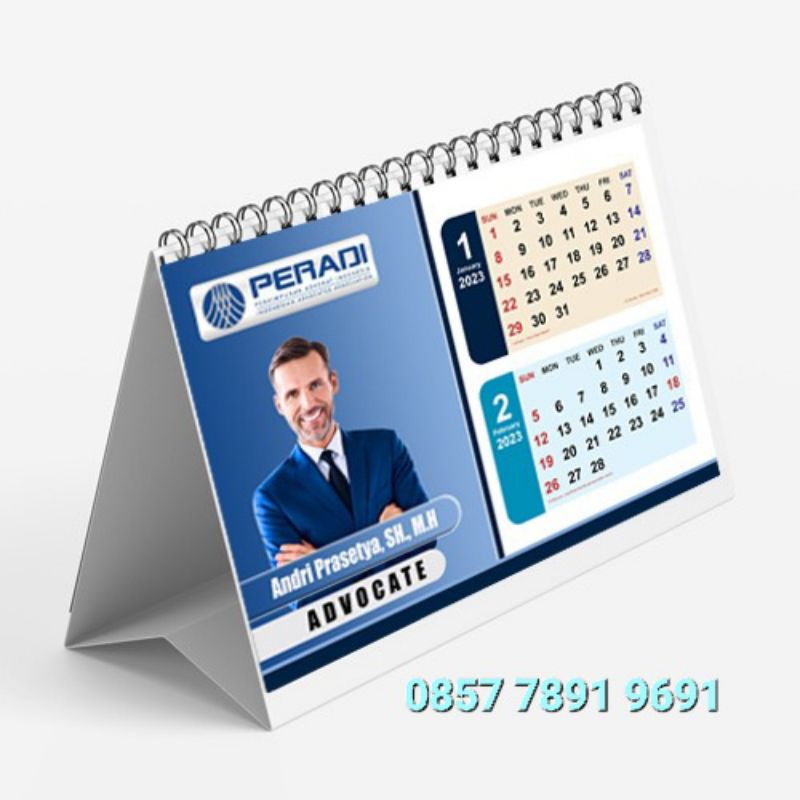 Jual Kalendar meja 2023 Peradi Advokat Custom | Shopee Indonesia