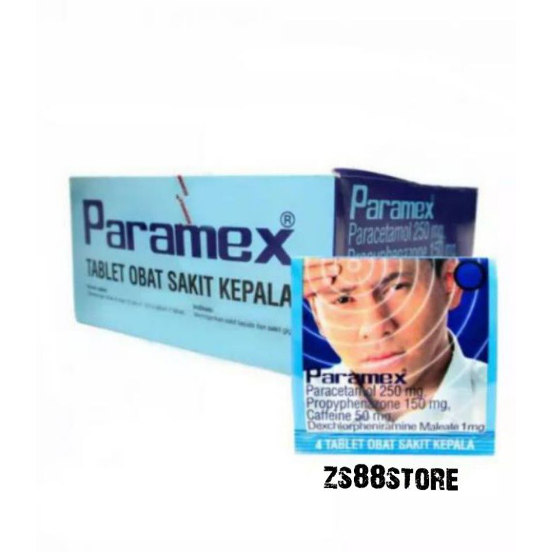 Jual Paramex 1 strip @4 tablet | Shopee Indonesia