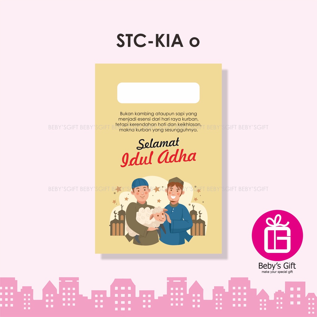 Jual Sticker Idul Adha Hampers Hari Raya Kurban Stiker Pengambilan ...