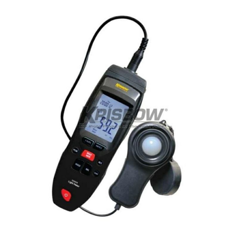 Jual KRISBOW Pengukur Cahaya LED/LIGHT METER LED 400,000 LUX | Shopee ...
