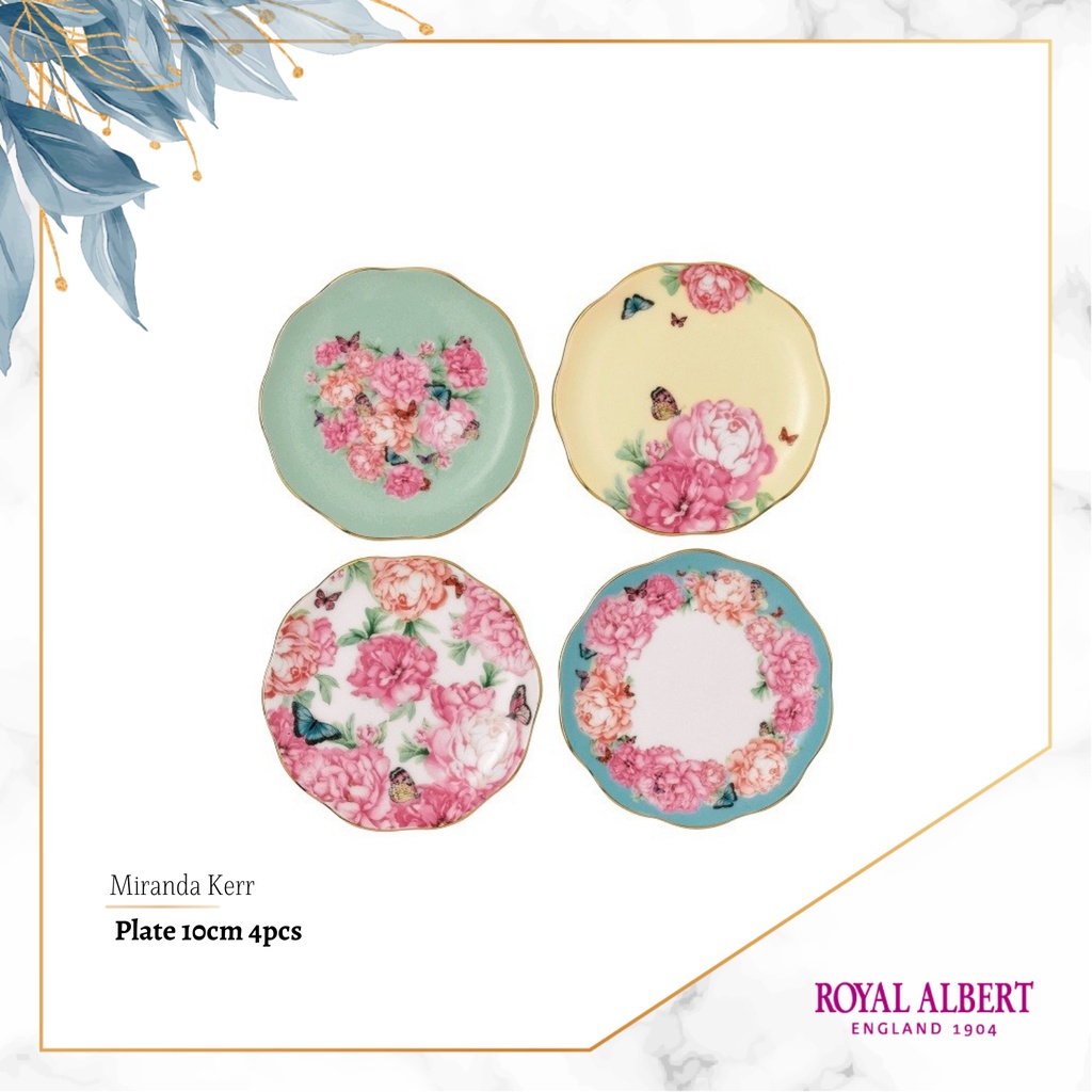 Jual Miranda Kerr Plate 10cm/4inch 4 Piece Set (Blessings, Devotn ...