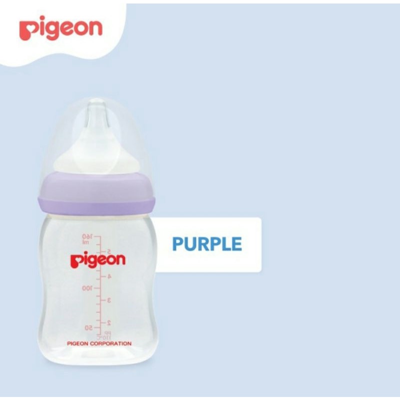 Jual Pigeon Wide Neck Bottle Peristaltic Plus Soft Touch Nipple SS Botol Dot Susu Wideneck Merk ...