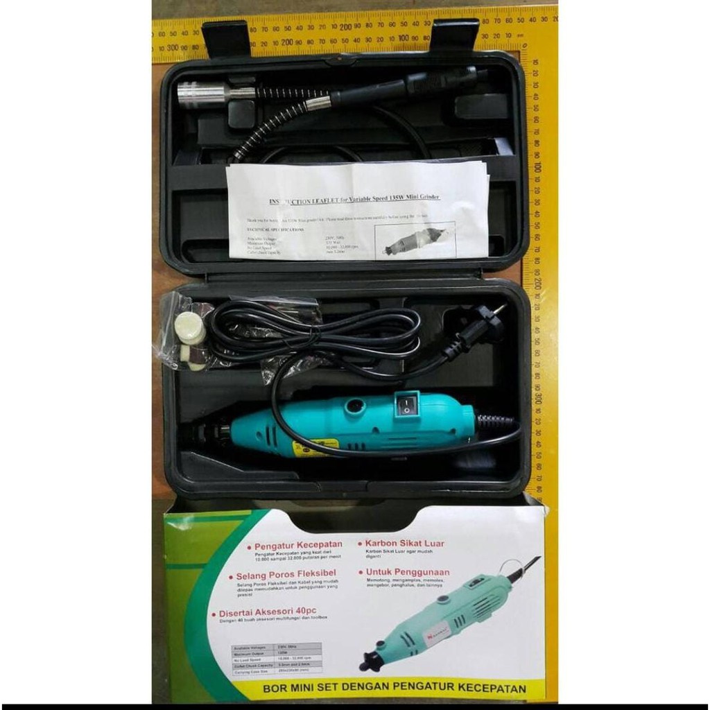 Jual GERINDA BOR MINI / ROTARY TOOLS SET NANKAI | Shopee Indonesia