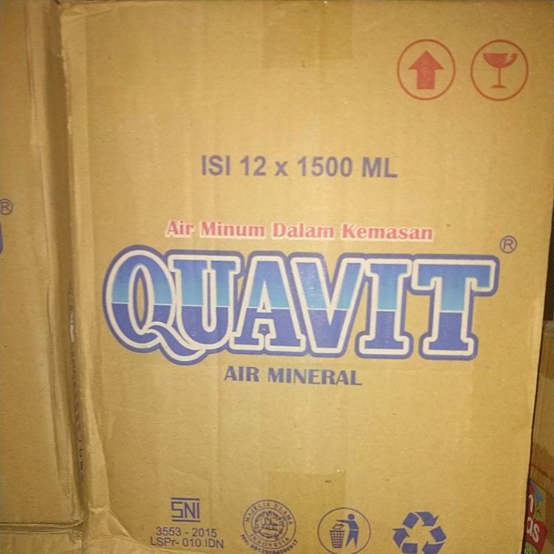 Jual AIR MINERAL QUA VIT 1500 ml | Shopee Indonesia
