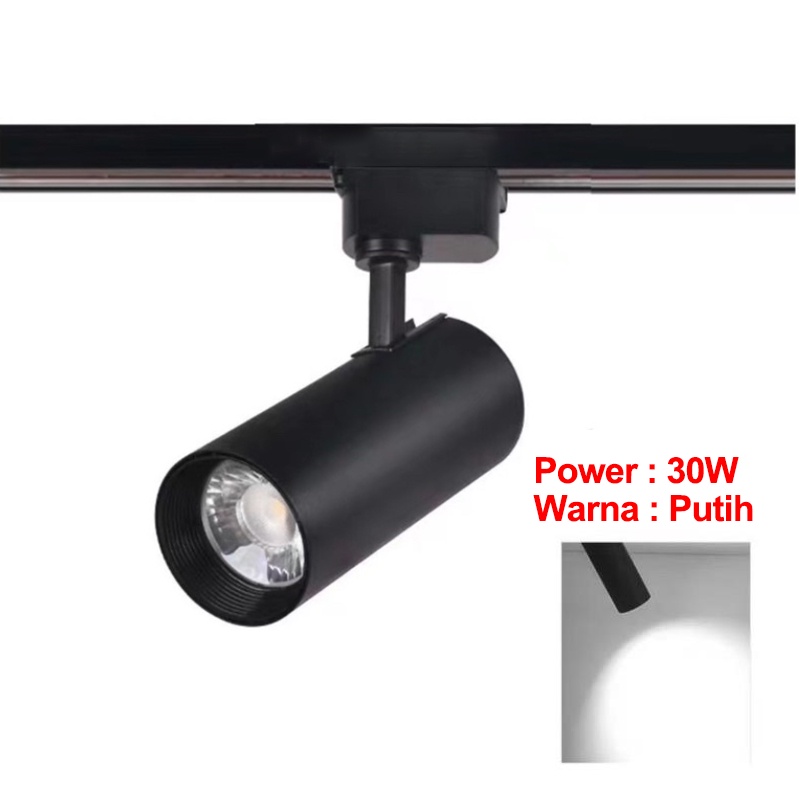 Jual Golden LED LAMPU RELL TRACK LED SOROT LAMPU SOROT TRACKLIGHT REL ...