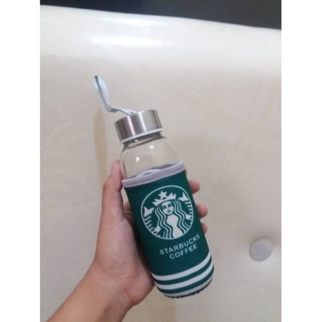 Jual Botol Starbucks Kaca (300ml) | Shopee Indonesia
