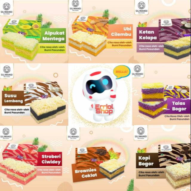 Jual SILIWANGI BOLU KUKUS MACAM MACAM RASA | Shopee Indonesia