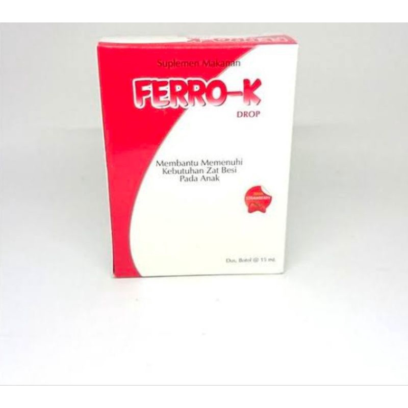 Jual Ferro K Drop 15 mL | Shopee Indonesia