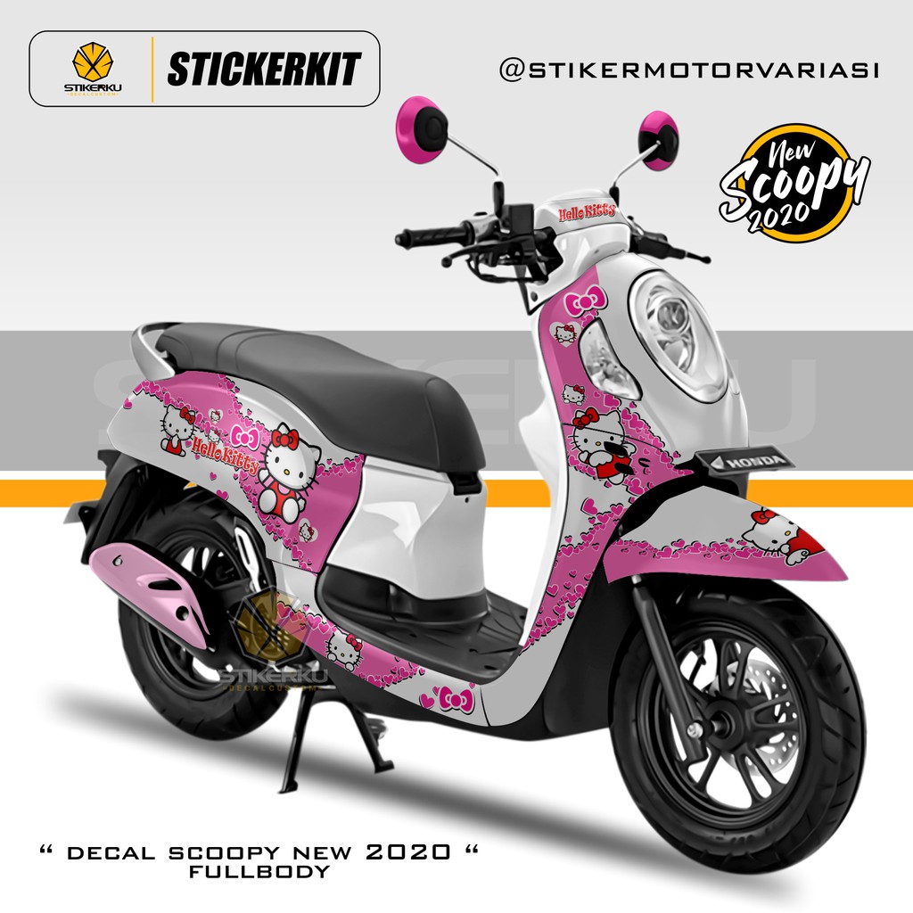Jual DECAL SCOOPY 2020 - 2021/STICKER SCOOPY NEW/FULLBODY/CUSTOM/SCOOPY ...