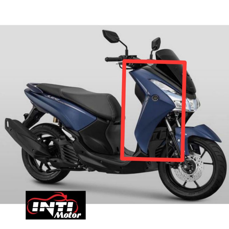 Jual Legshield LEXY 125 ORIGINAL ASLI 100% YAMAHA Kiri dan Kanan COVER ...