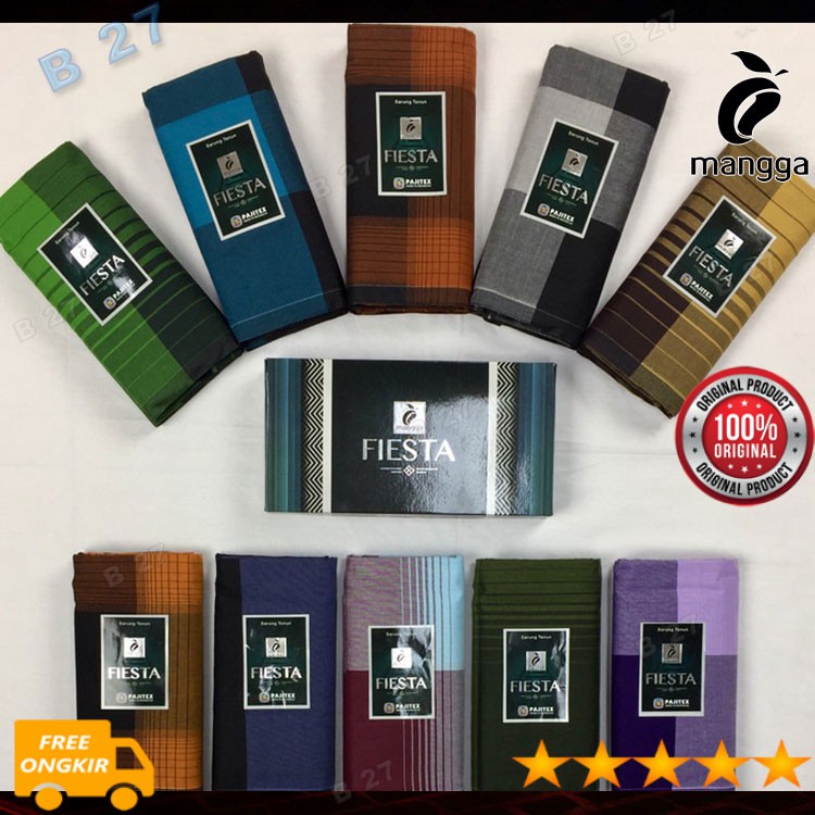 Jual Kain Sarung M99-10 Dewasa Motif Acak Random Original MANGGA ...