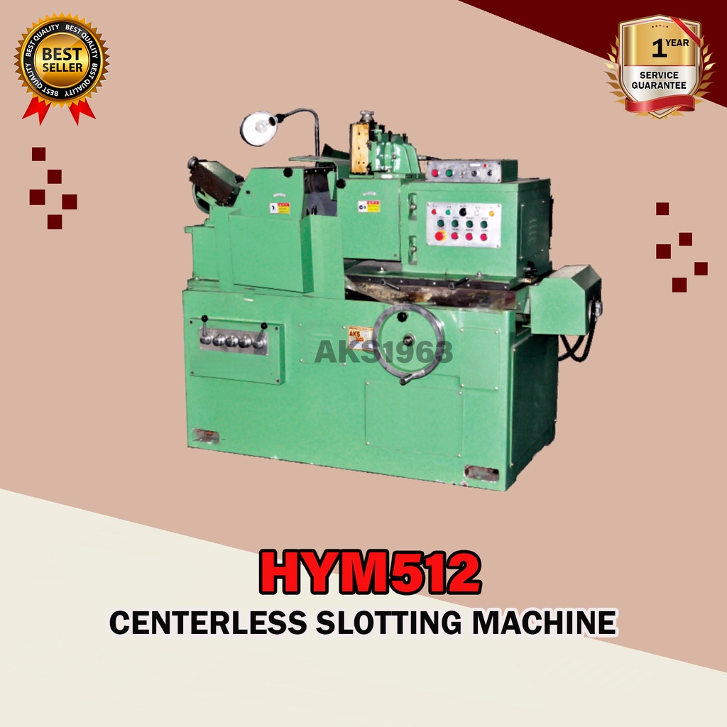 Jual Mesin Gerinda Logam 1668 Rpm Centerless Grinding Machine AKS ...