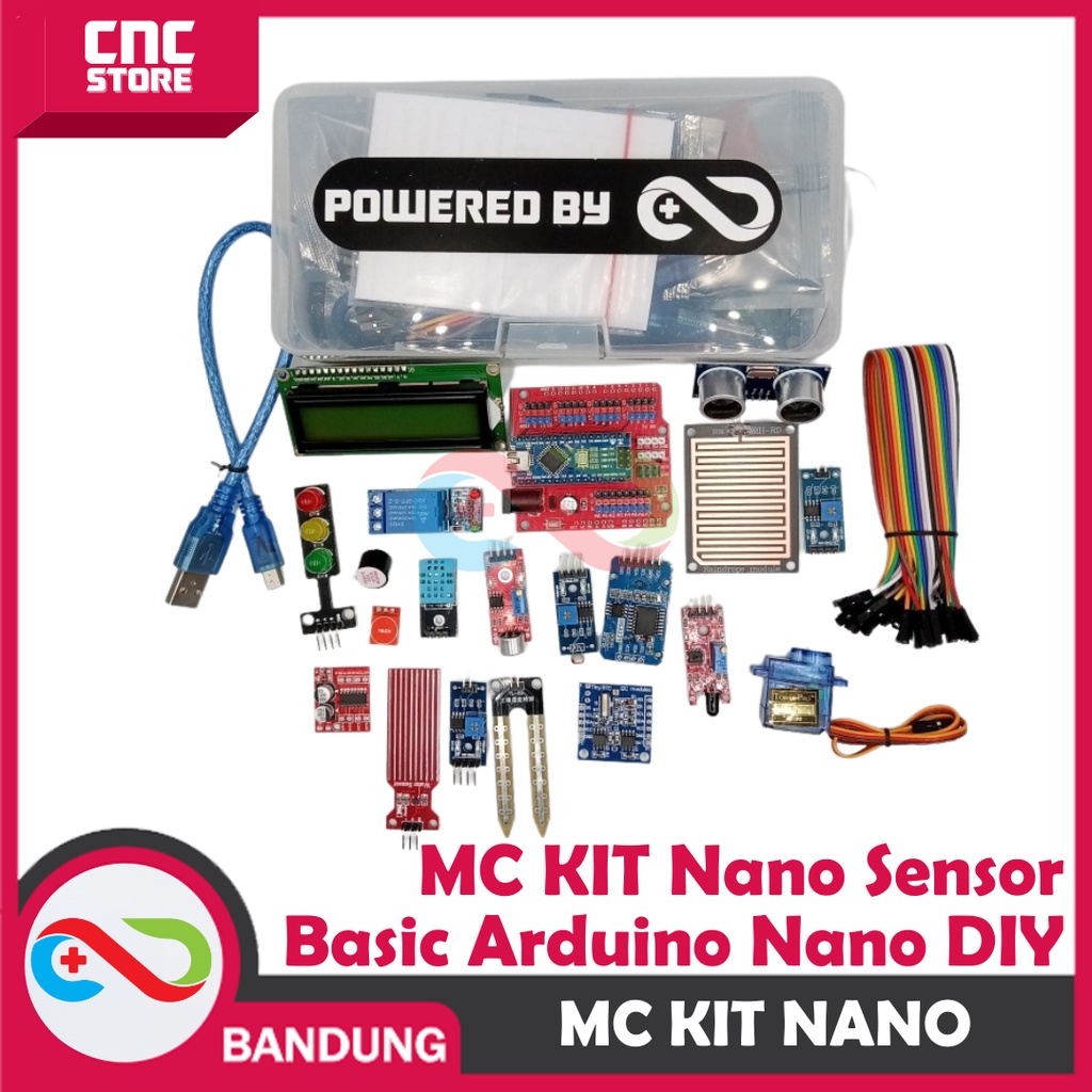Jual KIT NANO SENSOR BASIC ARDUINO NANO DIY | Shopee Indonesia