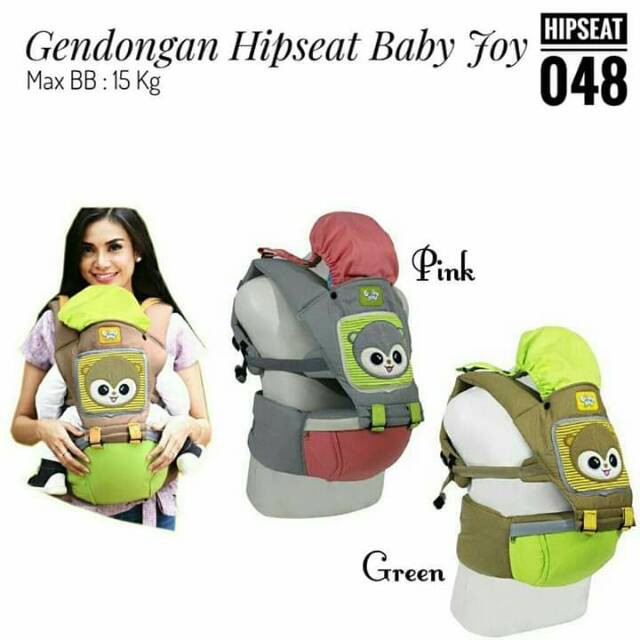 Jual Gendongan hipseat baby joy mocino series kode BJG 3024 - hipseat baby joy mocino-gendongan ...