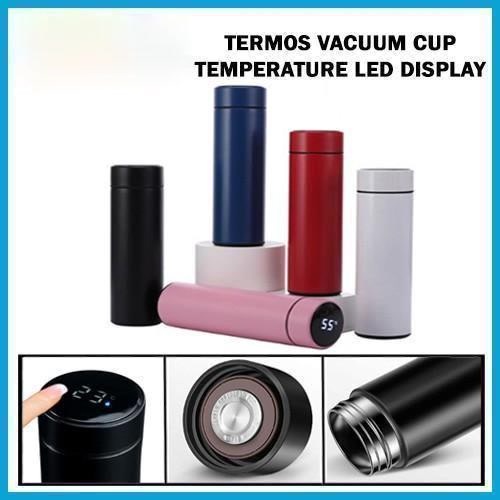 Jual SMART TUMBLER 500Ml Thermos Temperature LED Display Vaccum Termos ...