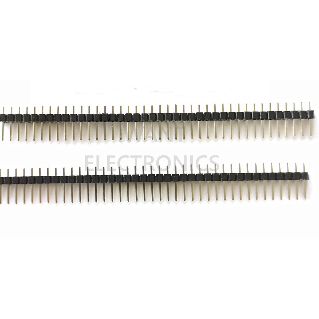 Jual PIN HEADER MALE 1X40 MALE LURUS CONECTOR PIN FCP 1X40 PIN MALE ...