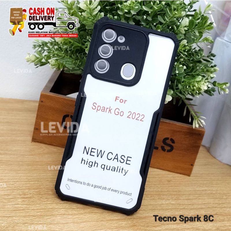 Jual Tecno Spark 8C Case Armor Case Shockproof Fusion Case Tecno Spark ...