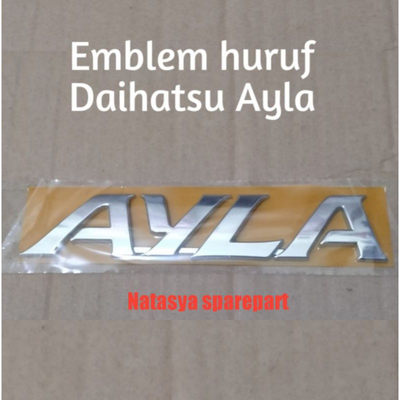 Jual LOGO EMBLEM DAIHATSU AYLA | Shopee Indonesia