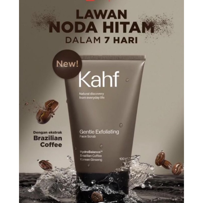 Jual Kahf Gentle Exfoliating Face Scrub 100 gr | Shopee Indonesia