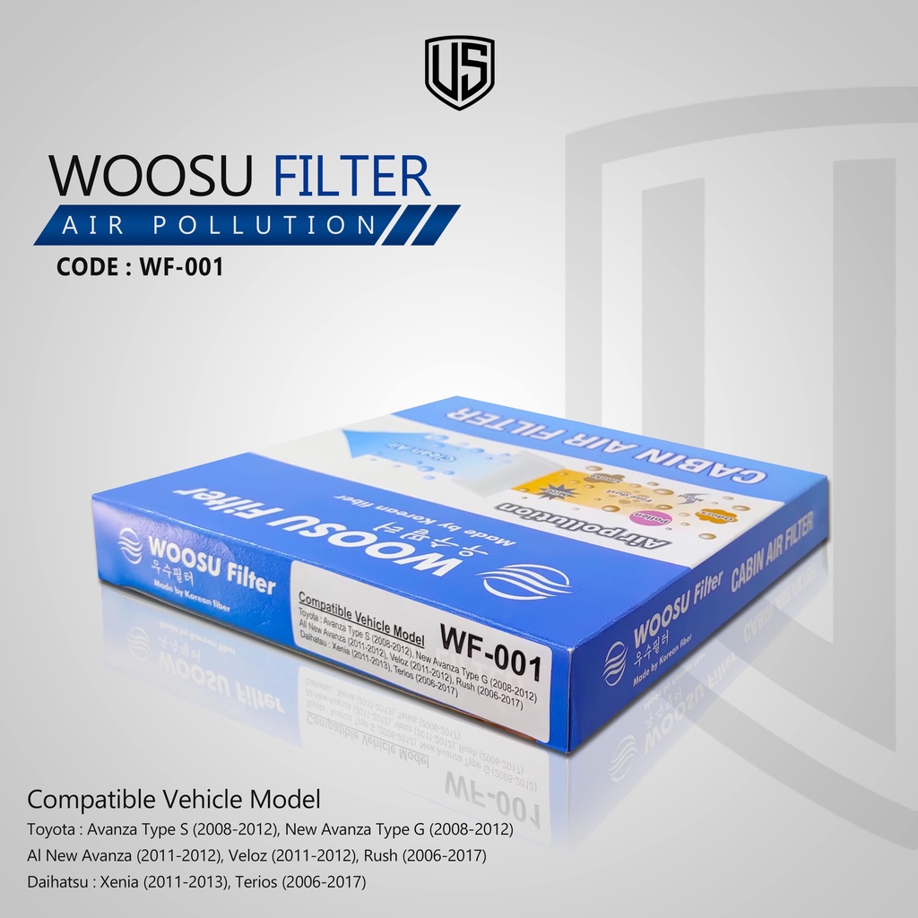 Jual WOOSU Filter AC Teknologi Korea Premium OEM Avanza VELOZ 2011 - 2012 | Shopee Indonesia