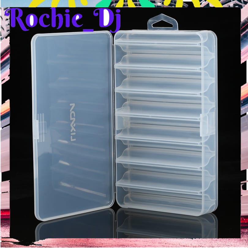 Jual LIXADA BOX KOTAK PERKAKAS KAIL PANCING DUA SISI 14 SLOT - LX01 - TRANSPARENT | Shopee Indonesia
