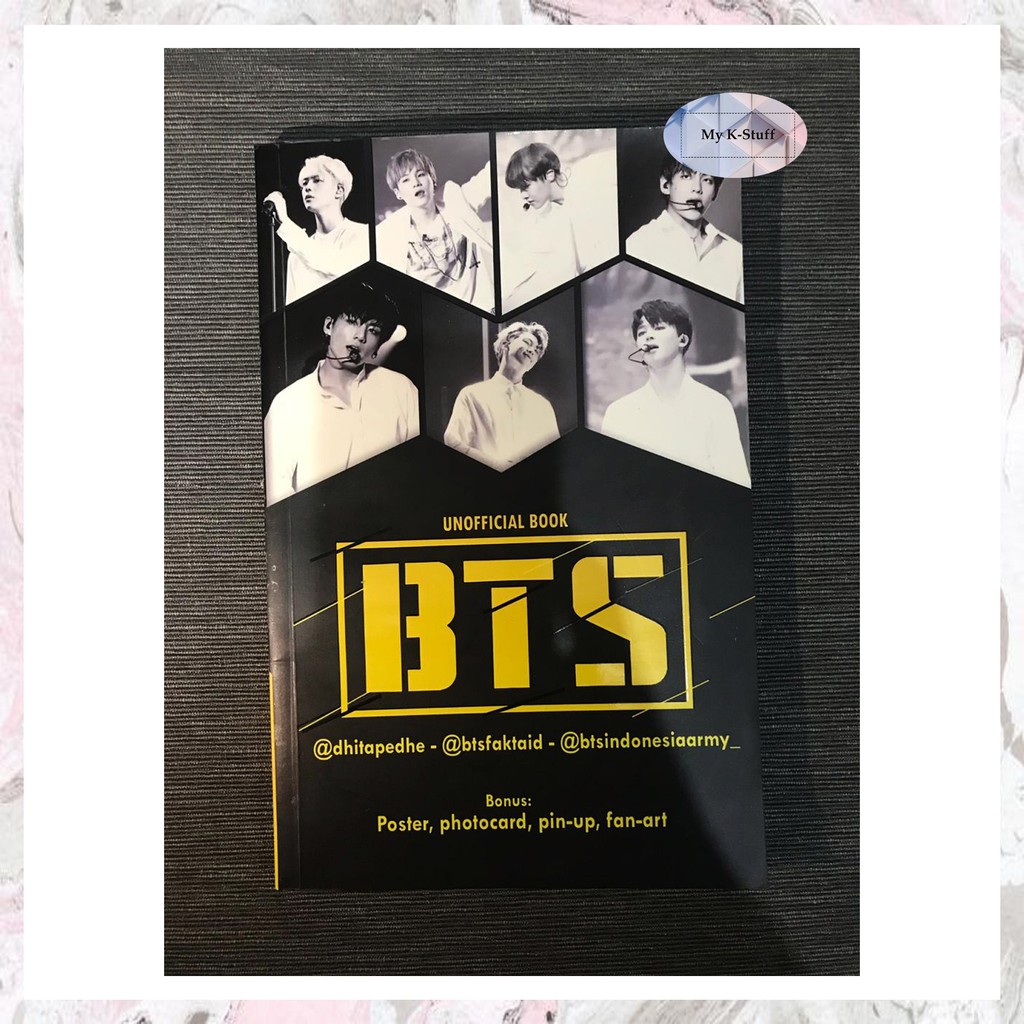 Jual BUKU BTS - UNOFFICIAL BOOK BTS FULL SET (UNSEALED) | Shopee Indonesia