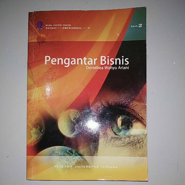 Jual MODUL UNIVERSITAS TERBUKA - PENGANTAR BISNIS (EKMA4111/3SKS) | Shopee Indonesia