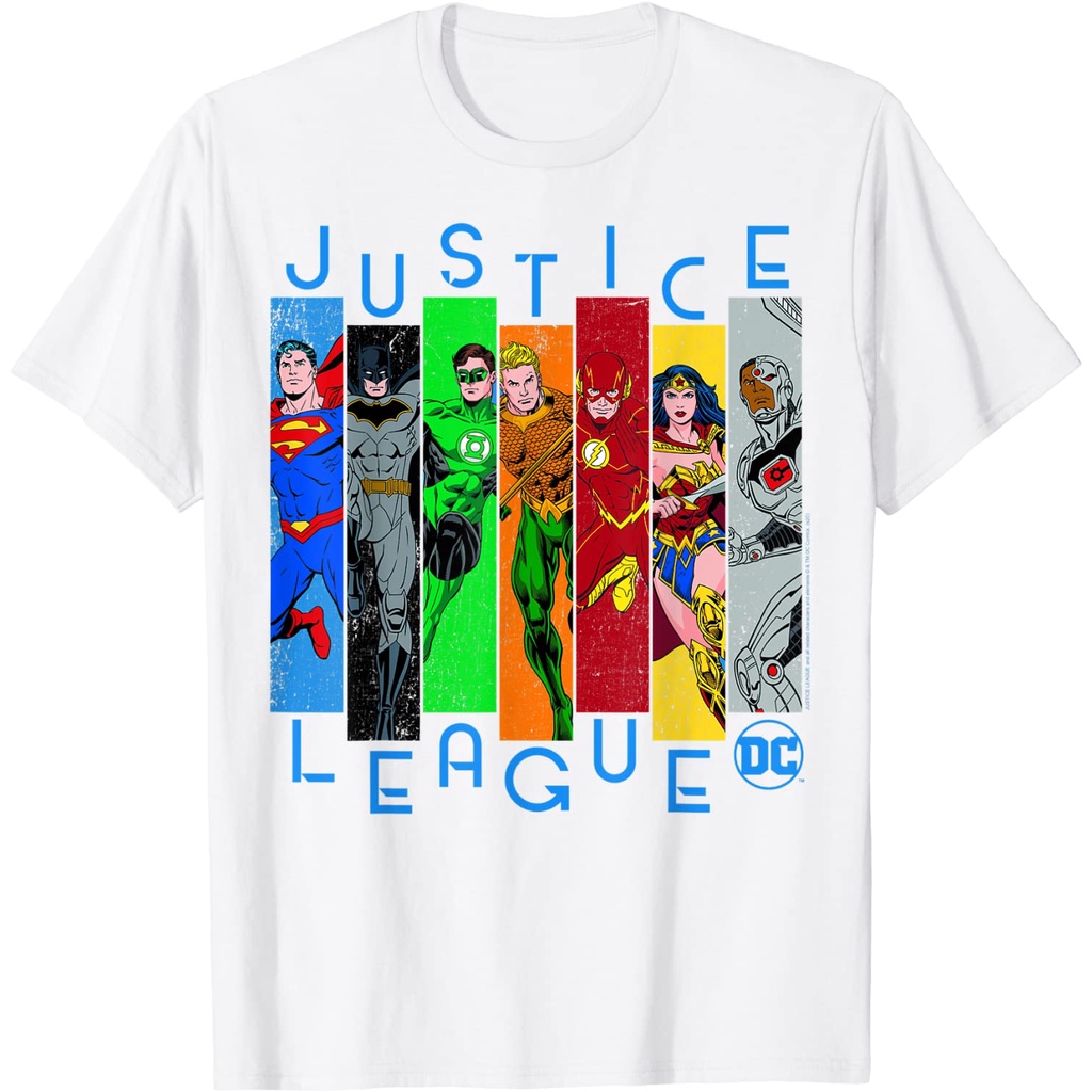 Jual Baju Kaos Anak DC Comics Justice League Panels T-Shirt - Untuk ...