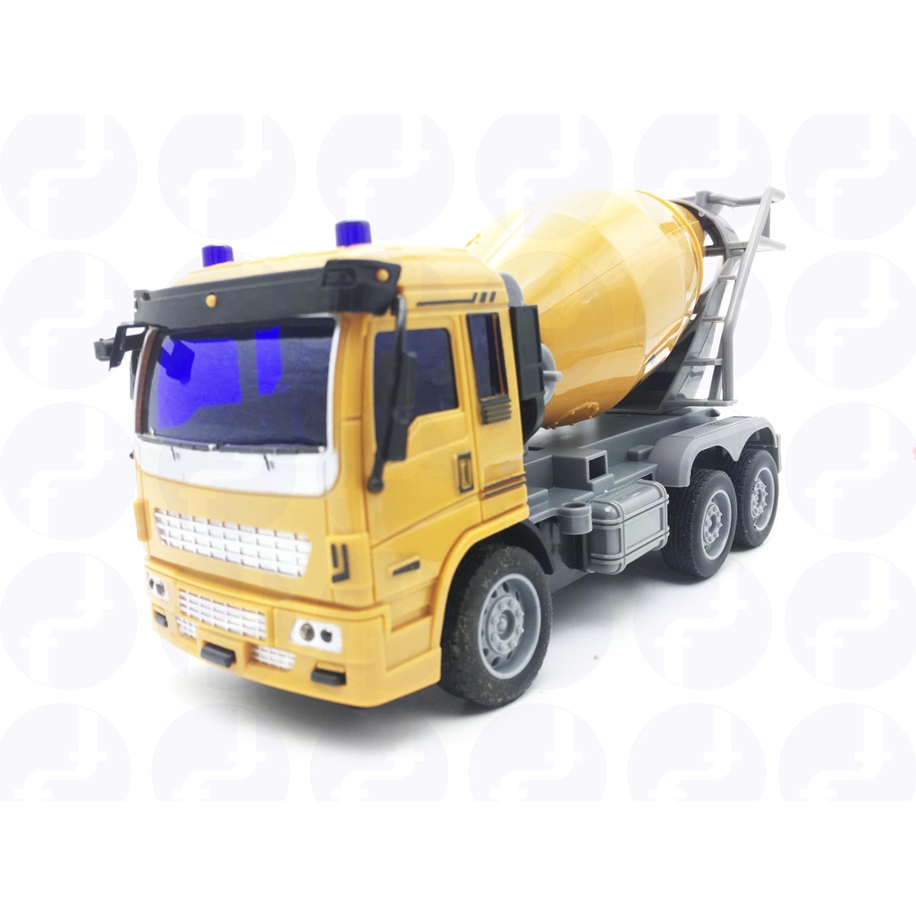 Jual Mainan Anak RC Mobil Truck Set Molen Truk Kontruksi Kuning Cor ...