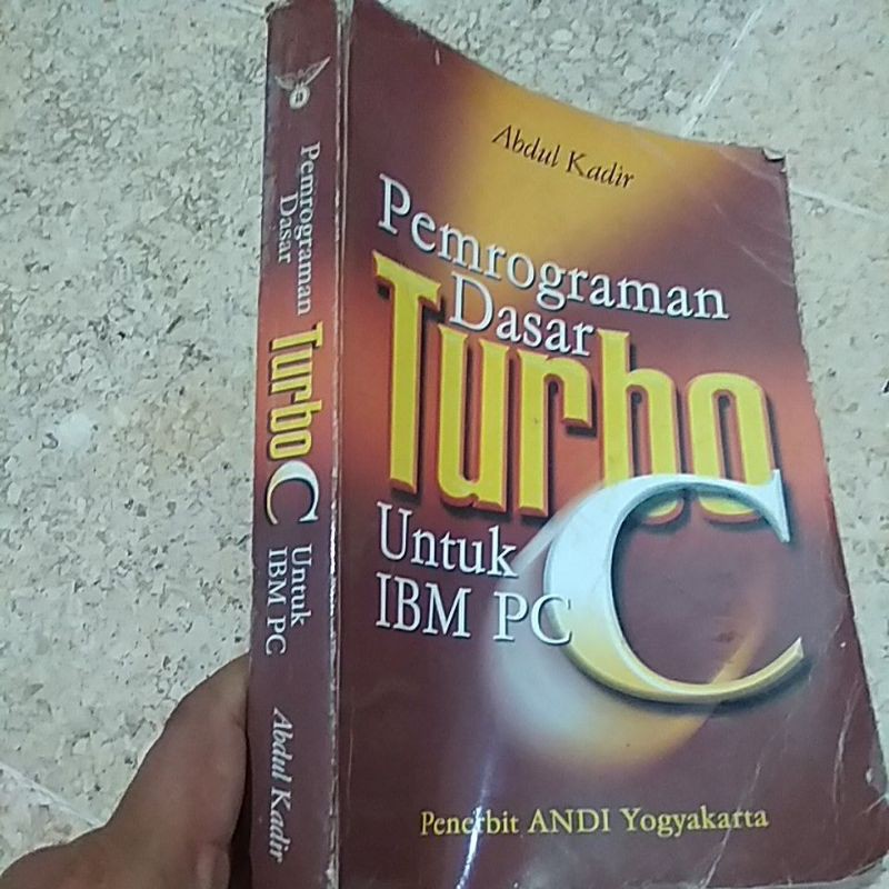 Jual BUKU PEMOGRAMAN DASAR TURBO C UNTUK IBM PC. | Shopee Indonesia