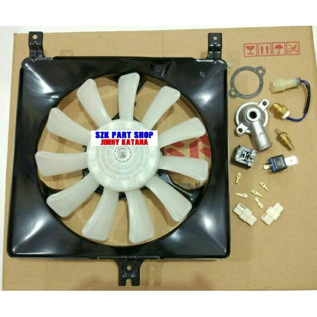 Jual Extra fan electrik fan SET modifikasi suzuki jimny katana | Shopee ...