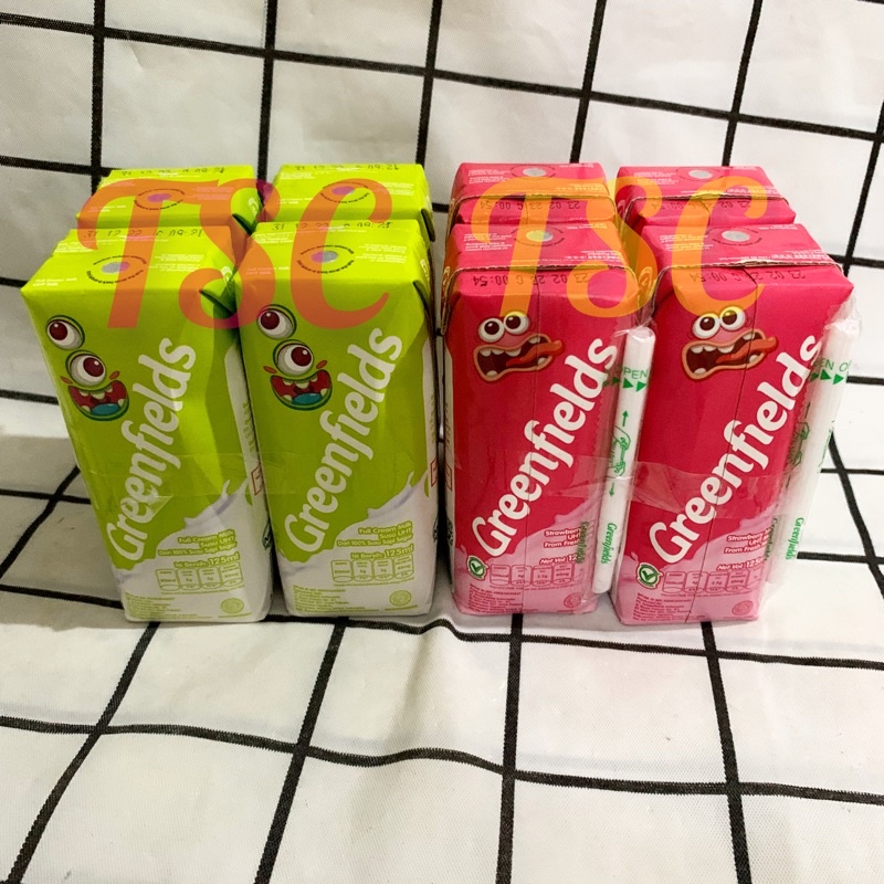 Jual Greenfields Full Cream / Greenfields Strawberry / Greenfields ...