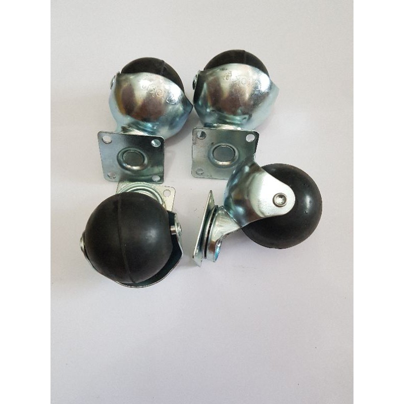 Jual Roda Caster Bulat 50mm / Roda Etalase /Roda Sofa / Ranjang 50mm ...