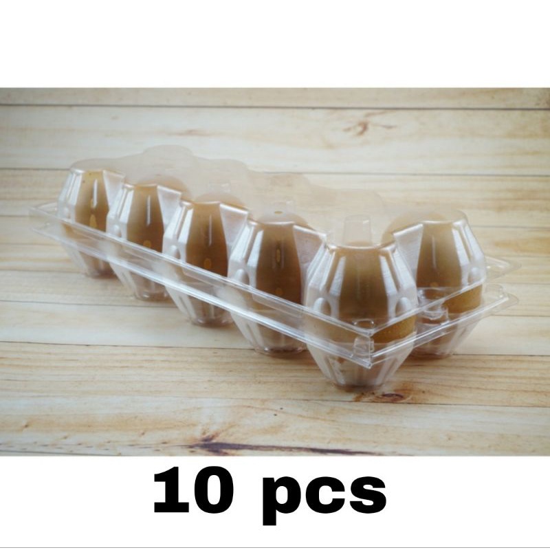 Jual Tray Telur/Mika Telur Isi 10 Dengan Kancing (10pcs) | Shopee Indonesia