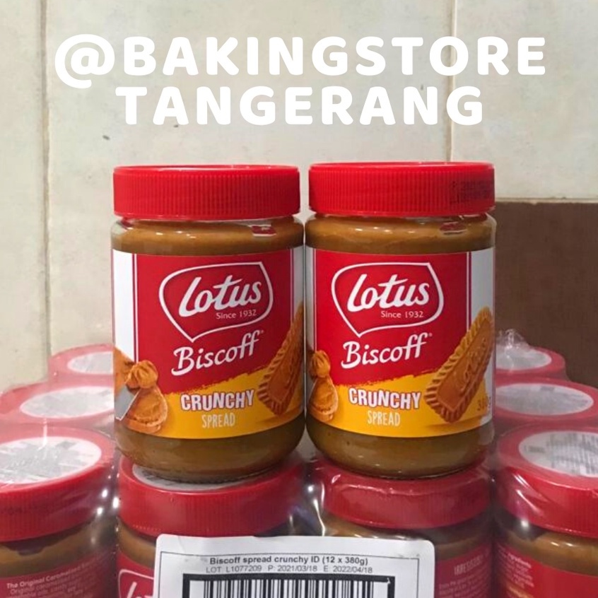 Jual Lotus Biscoff Crunchy Spread 380 gr | Selai lotus biscoff | Shopee ...
