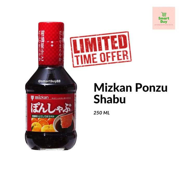 Jual Produk Terbaik - Mizkan Ponzu Shabu 250 Ml | Shopee Indonesia