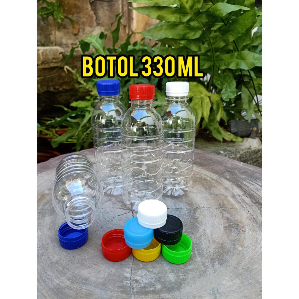 Jual Botol Plastik 330 ml botol minum " Luar Surabaya " (eceran) per 10 ...