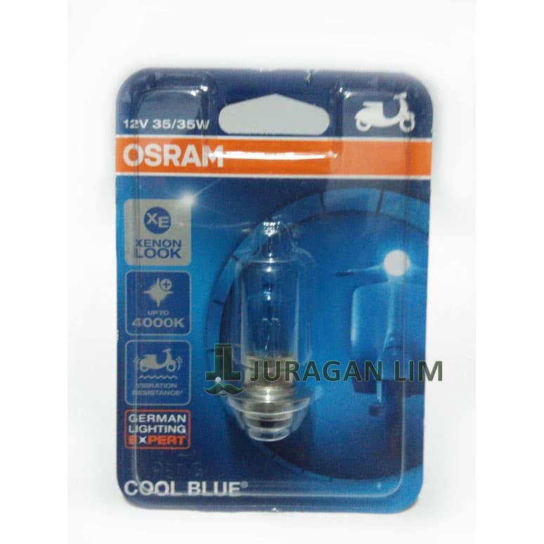 Jual Lampu Halogen Motor - COOL BLUE OSRAM [35Watt] | Shopee Indonesia