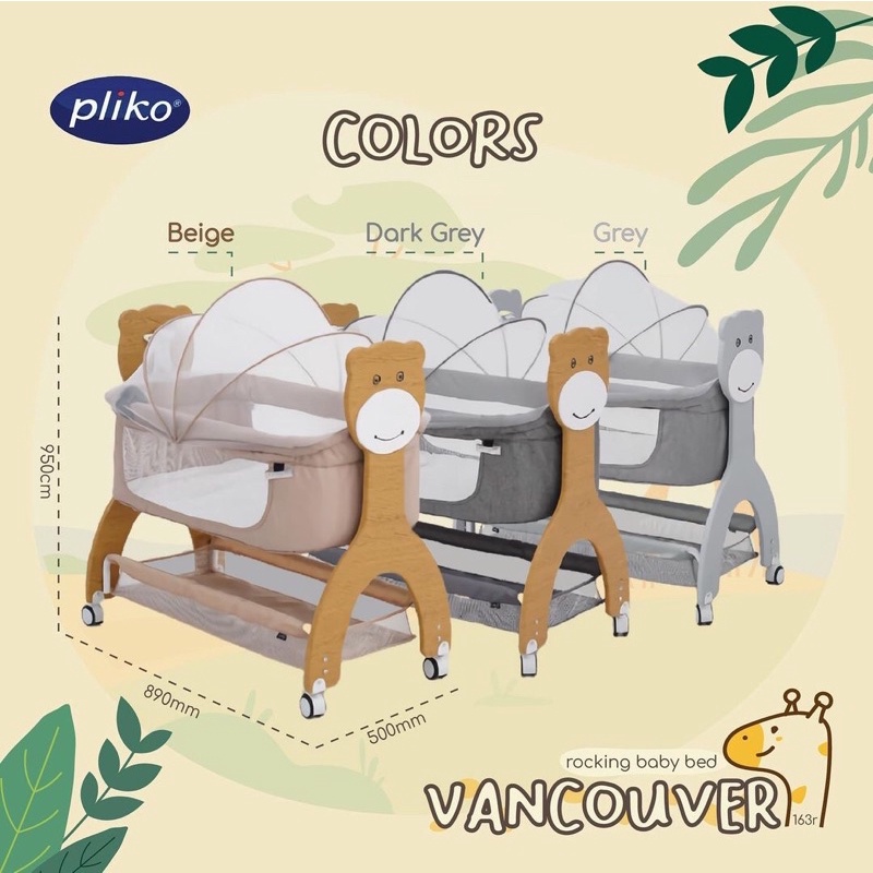 Jual Pliko Rocking Vancouver Pliko Box Keranjang Bayi | Shopee Indonesia