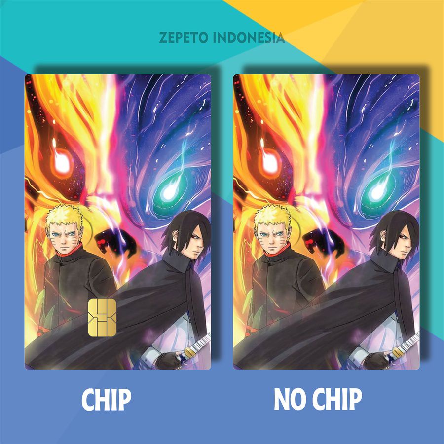 Jual STICKER KTP ANIME SASUKE SAKURA JEC3M/SMEWJ/ COVER KTP ANIME ...