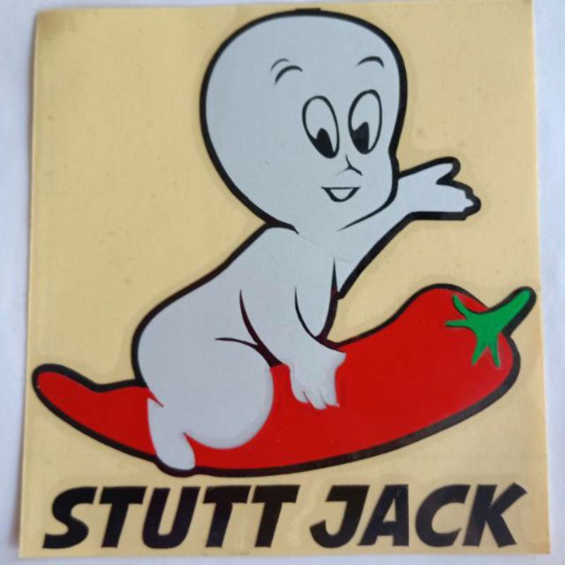 Jual Stiker Cutting STUTT JACK( stiker Casper Cabe) | Shopee Indonesia