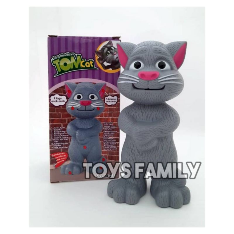 Jual MAINAN ROBOT TALKING TOM CAT BISA MENIRU SUARA MAINAN HITS DAN ...