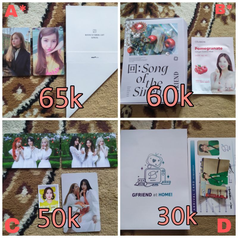 Jual GFRIEND ALBUM PHOTOCARD ID PHOTO OFFICIAL SOTS SOWON YERIN EUNHA YUJU SINB UMJI | Shopee ...