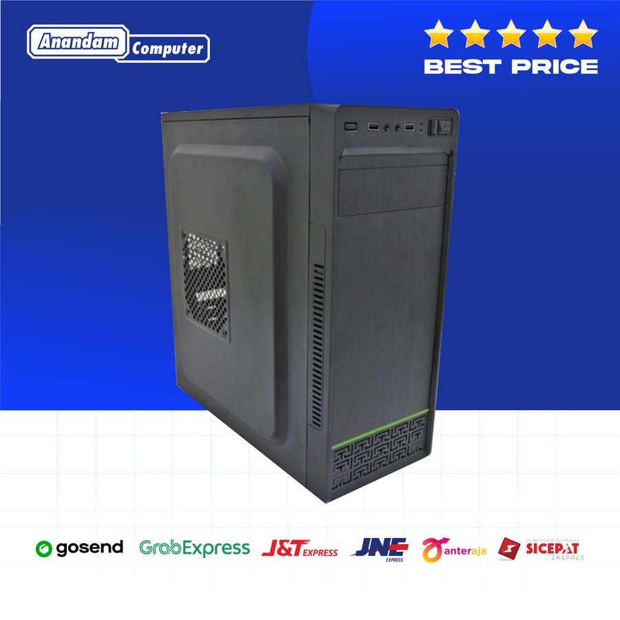 Jual Simbadda Sim V 3150 + PSU 380 Watt Case Casing PC Komputer | Shopee Indonesia