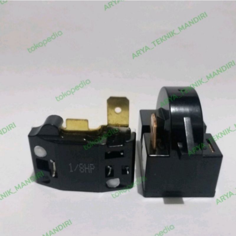 Jual Overload Kulkas 1 Pintu Relay 1/8 PH (1 Set 1/8 Pk) | Shopee Indonesia